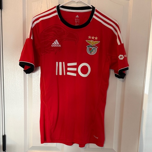 adidas | Shirts & Tops | Adidas Sl Benfica 242015 Home Football Shirt ...